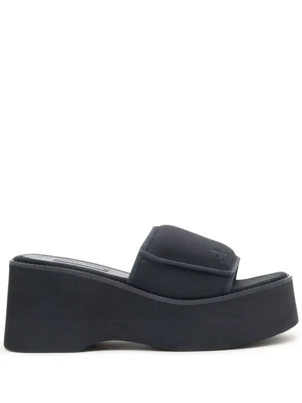 COURREGES Scuba Wave 75mm Platform Slides