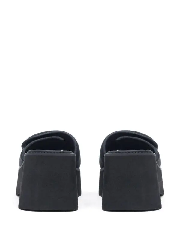 COURREGES Scuba Wave 75mm Platform Slides