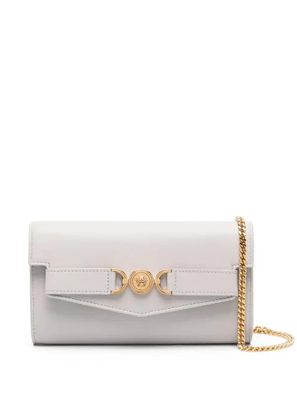 Versace Medusa '95 Leather Clutch - Grey