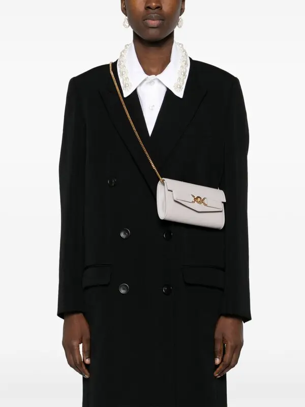 Versace Medusa '95 Leather Clutch - Grey
