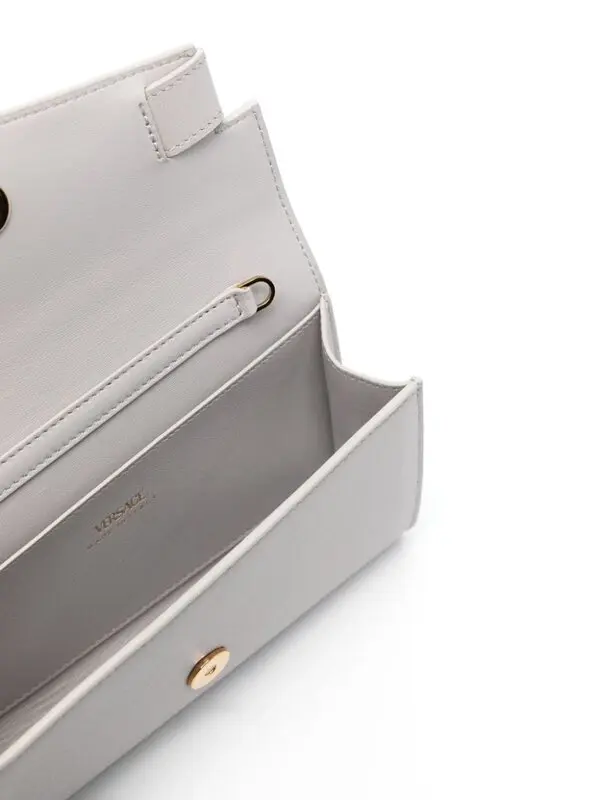 Versace Medusa '95 Leather Clutch - Grey