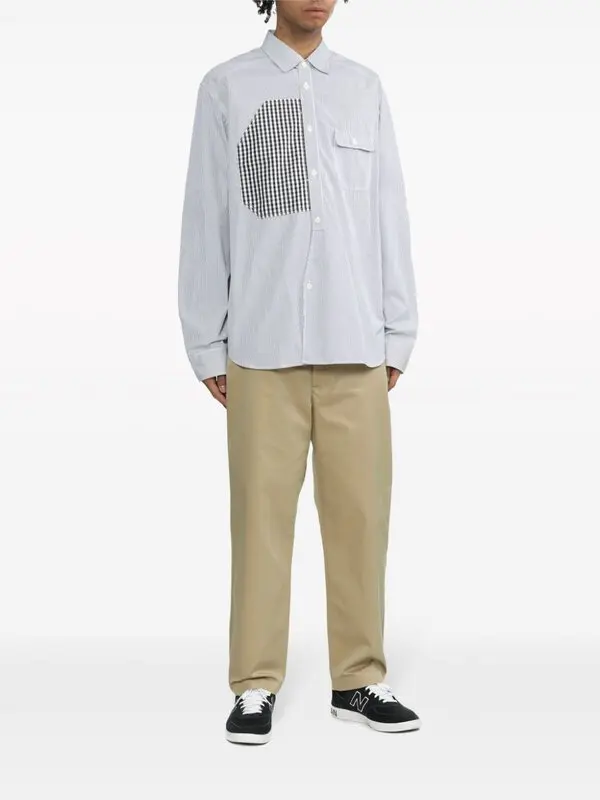 Junya Watanabe Panelled Cotton Shirt