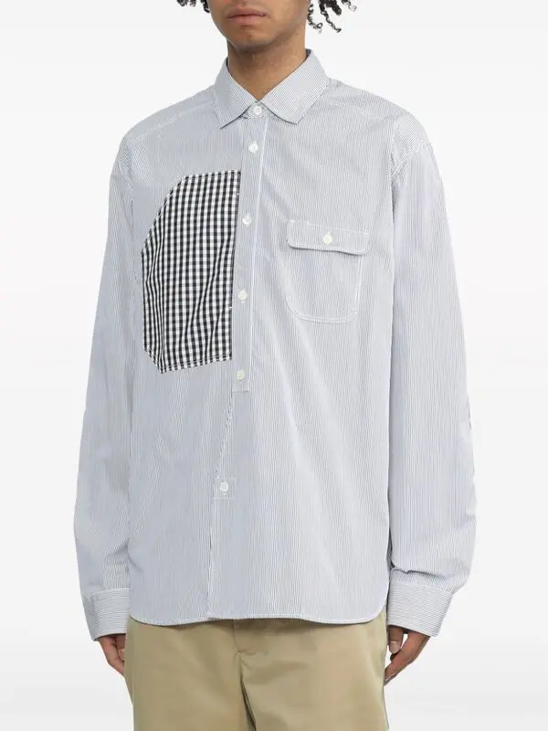 Junya Watanabe Panelled Cotton Shirt