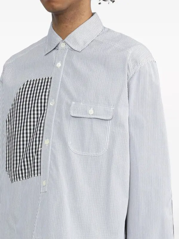 Junya Watanabe Panelled Cotton Shirt