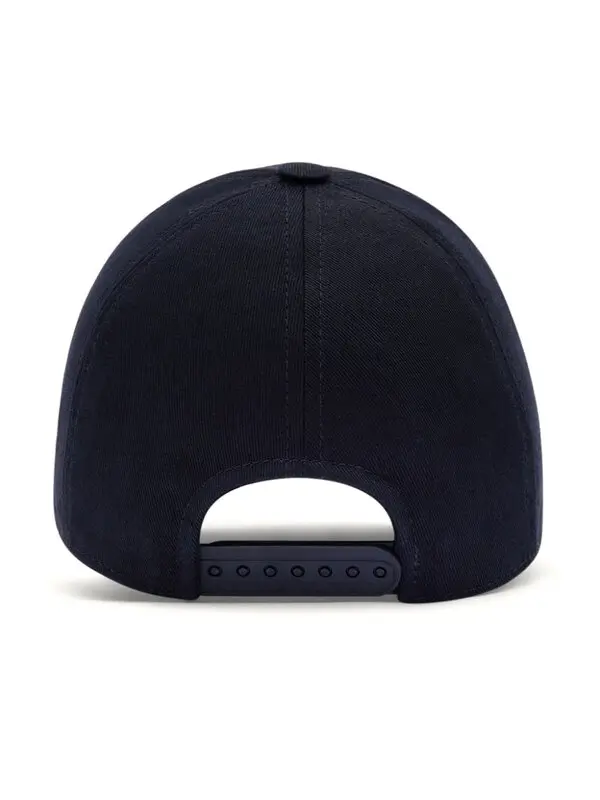 COURREGES Logo-embroidered Baseball Cap - Black