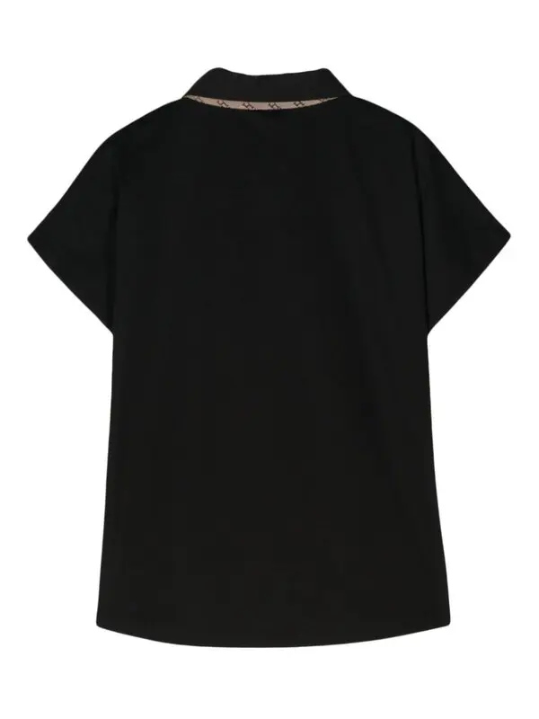 Herno Cotton Polo Shirt - Black