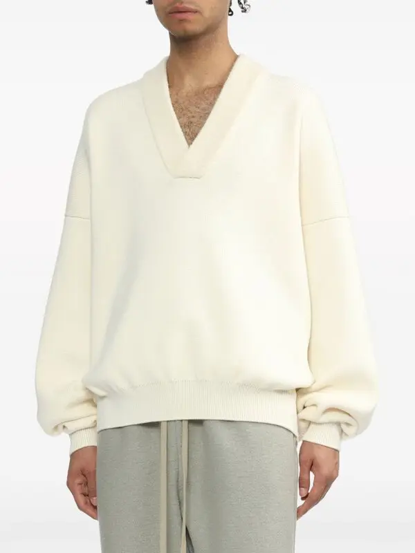 Fear Of God Virgin Wool-blend Jumper - Neutrals