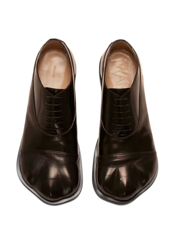 Jw Anderson Paw Derby Shoes In Brown - 40% Off | Editorialist