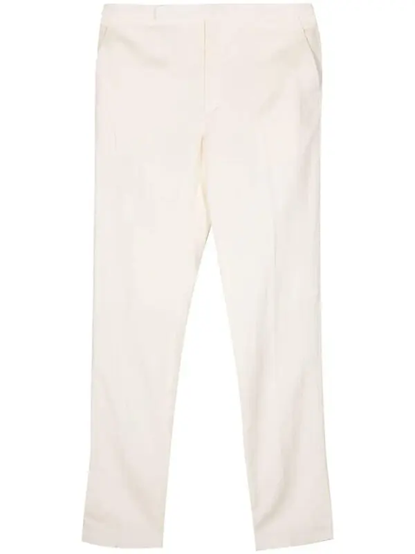 Ralph Lauren Purple Label Shantung Tapered Trousers
