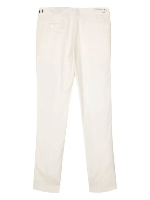 Ralph Lauren Purple Label Shantung Tapered Trousers