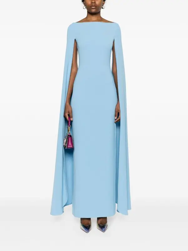 Solace London Sadie Crepe Maxi Dress