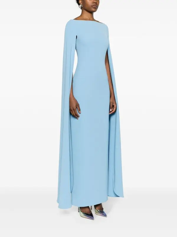 Solace London Sadie Crepe Maxi Dress
