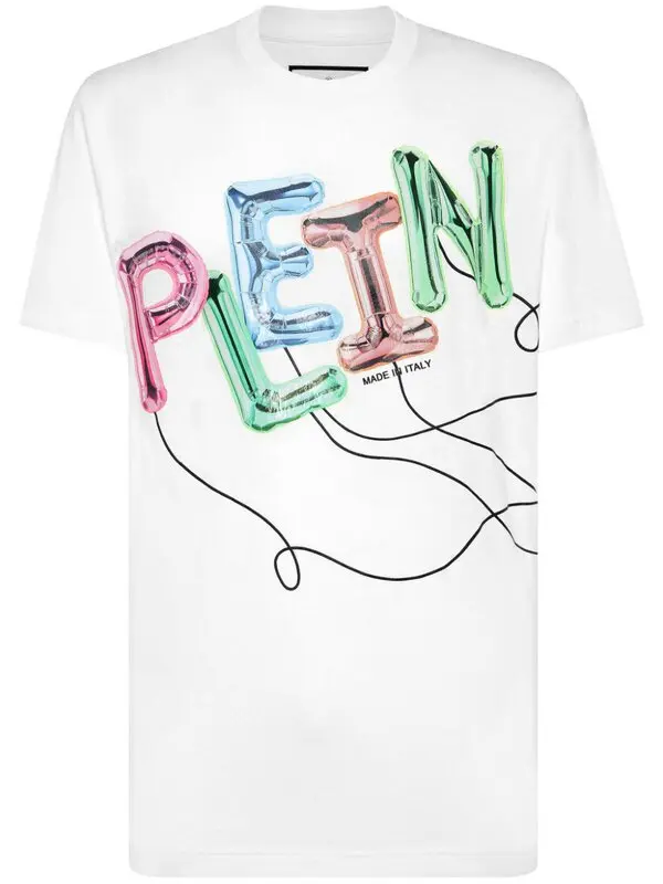 Philipp Plein Logo-print Cotton T-shirt - White