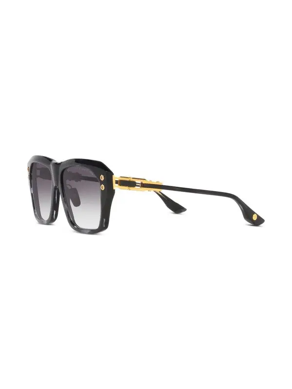 Dita Square Frame Sunglasses - Black