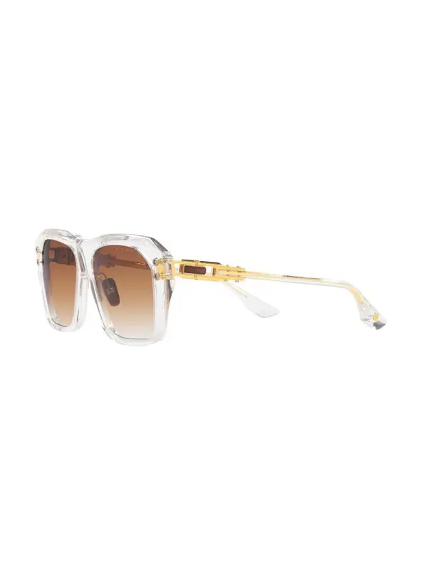 Dita Square Frame Sunglasses - Neutrals