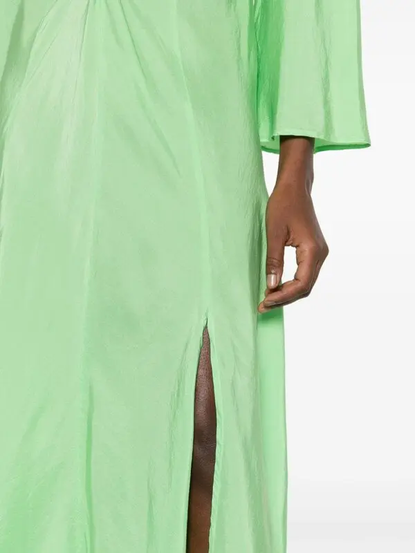 FORTE_FORTE V-neck Maxi Dress