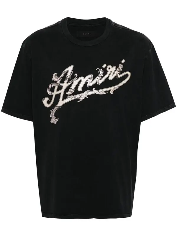 Amiri Logo-printed Cotton T-shirt