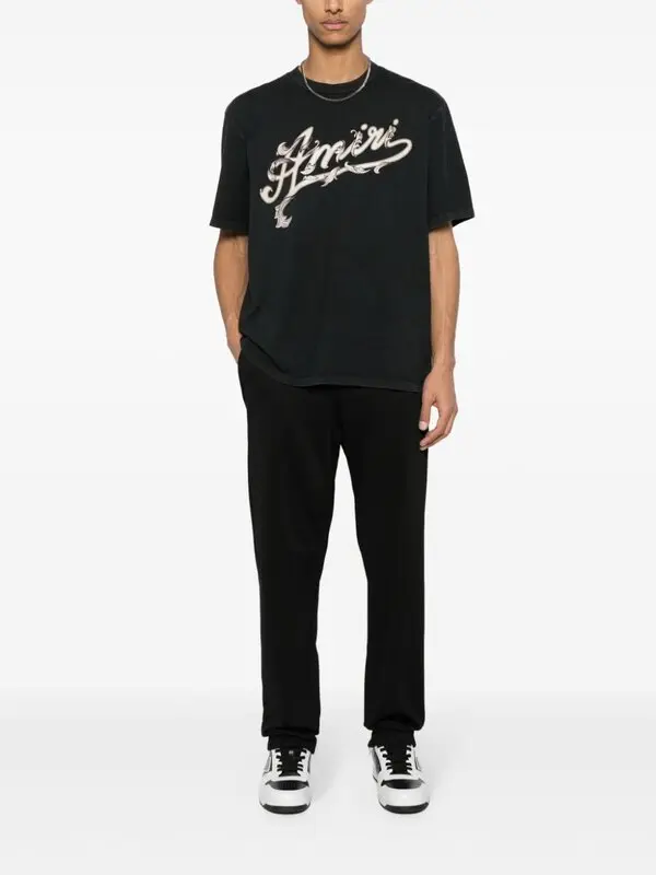 Amiri Logo-printed Cotton T-shirt