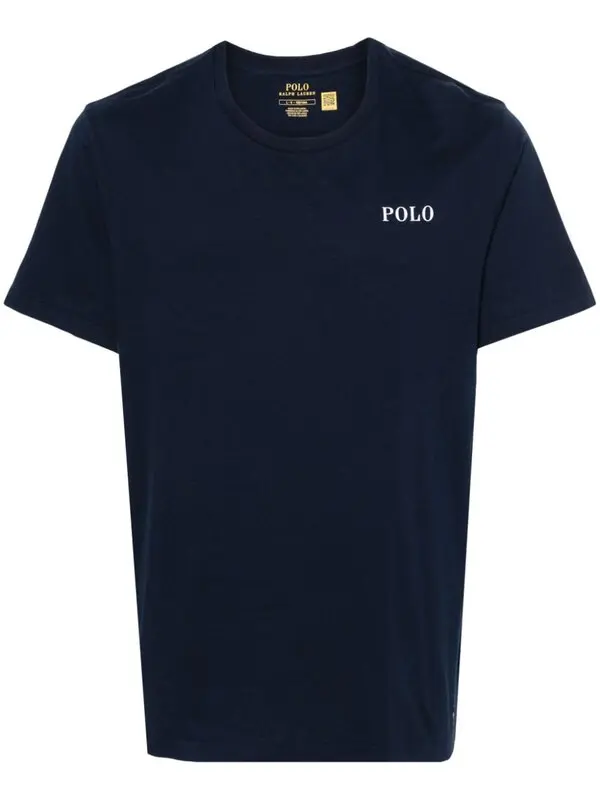 Polo Ralph Lauren Logo-print Cotton T-shirt - Blue