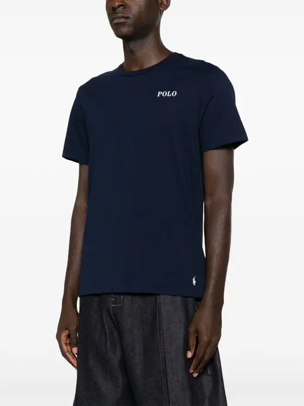 Polo Ralph Lauren Logo-print Cotton T-shirt - Blue