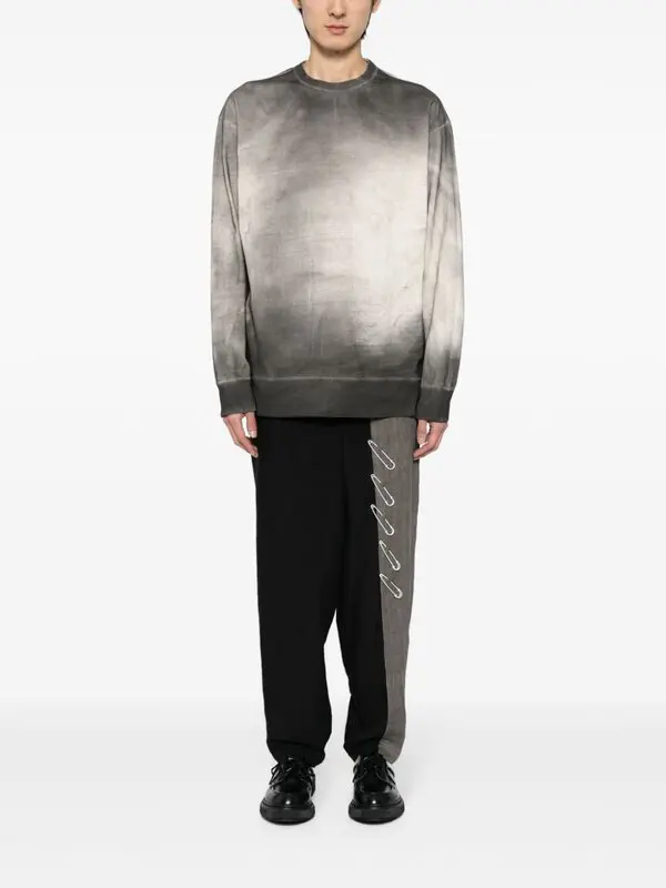 Yohji Yamamoto Two-tone Linen Trousers