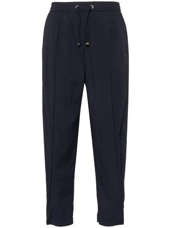 Herno Cropped Trousers - Blue
