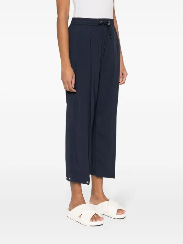 Herno Cropped Trousers - Blue
