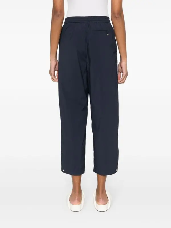 Herno Cropped Trousers - Blue