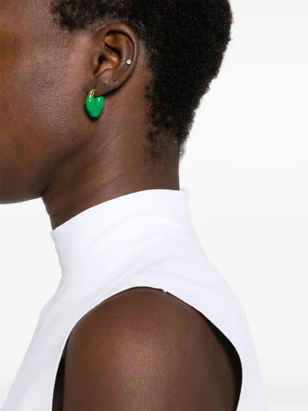 Plan C Fine-knit Mock-neck Top - White