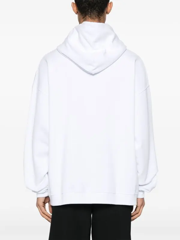 Dsquared2 Logo-print Cotton Hoodie - White