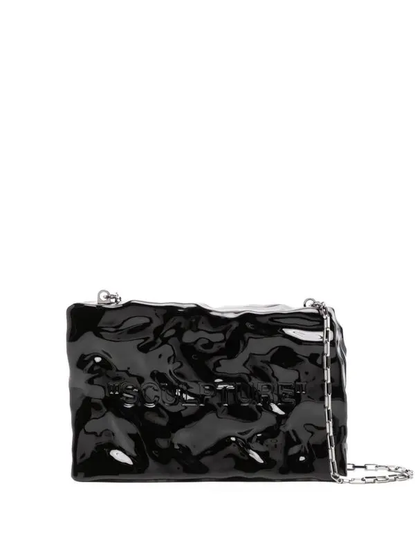 Off-White Quote Textured Clutch