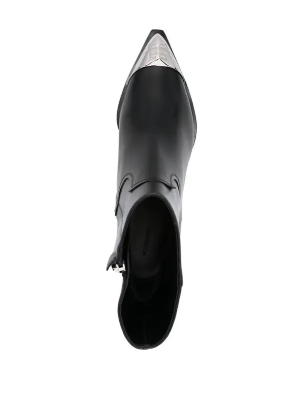 Givenchy 4g Leather Ankle Boots - Black | Editorialist