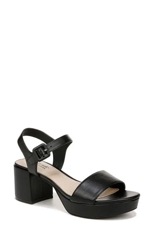LIFESTRIDE Rhythmn Platform Sandal - Black