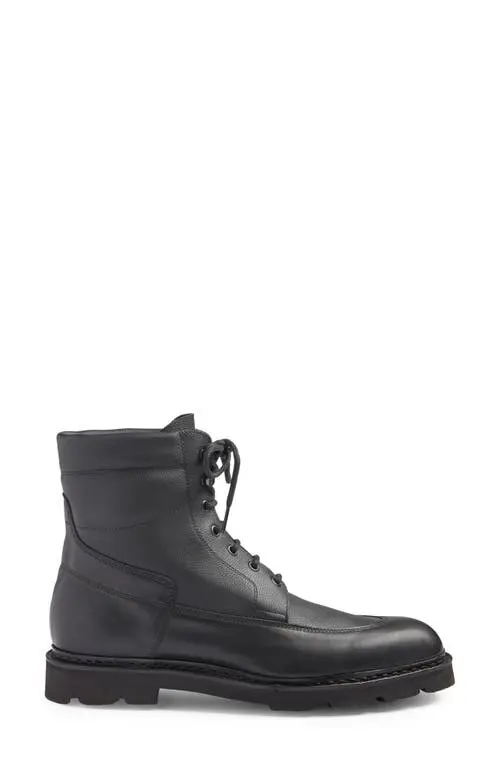 John Lobb Peak Longwing Lugged Ankle Boots