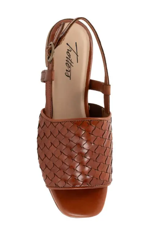 Trotters Nola Slingback Sandal - Brown