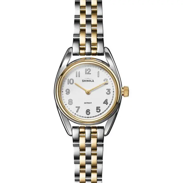 Shinola Derby Bracelet Watch - Lghtsilver
