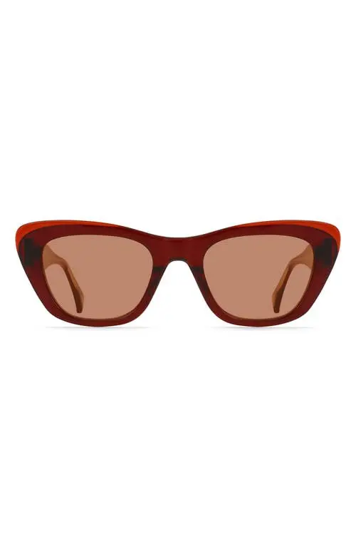 Raen Kimma 52mm Cat Eye Sunglasses - Cranberry/ Spritz
