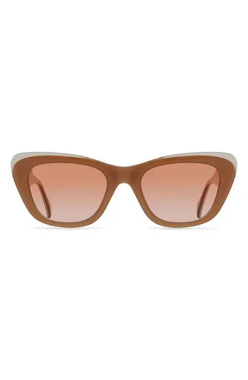 Raen Kimma 52mm Cat Eye Sunglasses - Henna/ Poppy