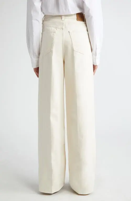 TOTEME Wide Leg Denim Pants