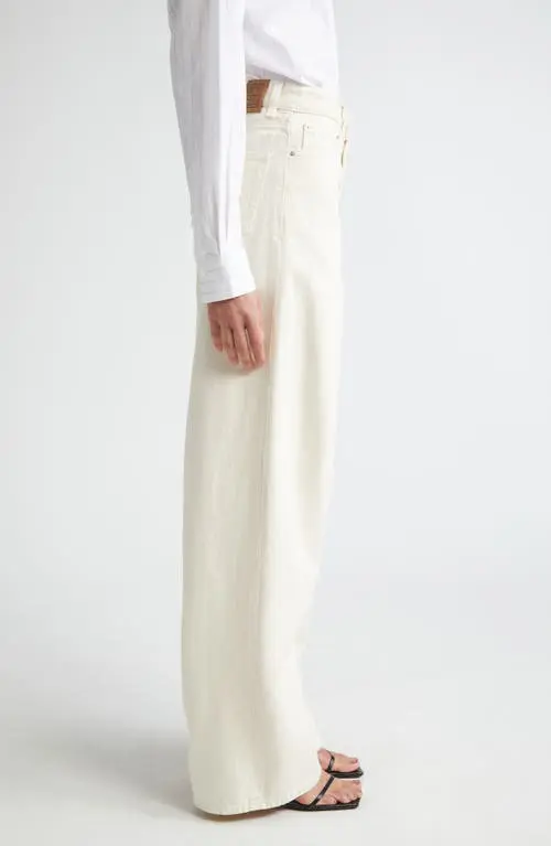 TOTEME Wide Leg Denim Pants