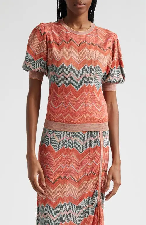 Ulla Johnson Priscilla Chevron Knit Top