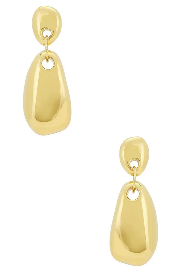 Agmes Luna Earrings - Gold Vermeil