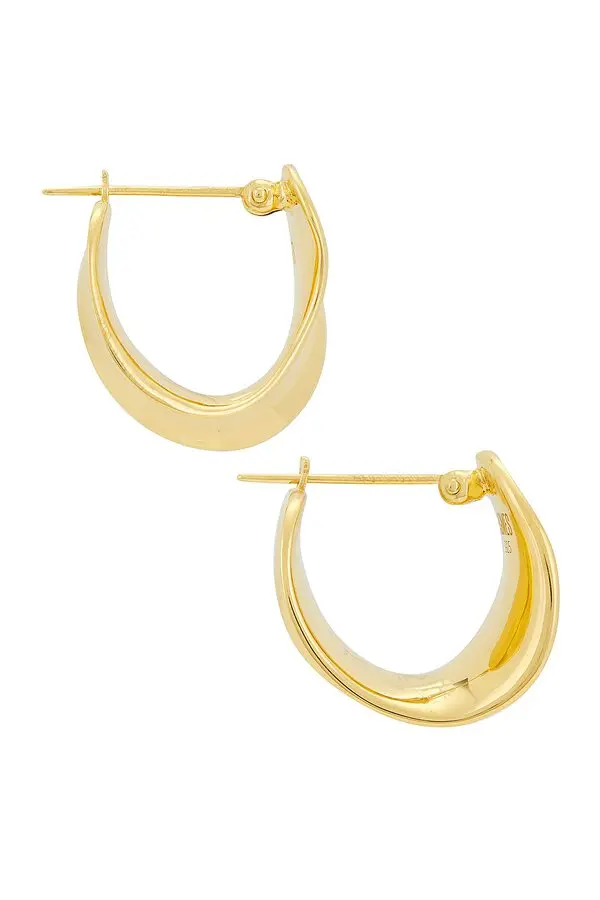 agmes - AGMES Mini Laila Hoop Earrings