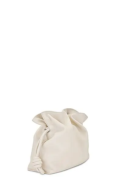 Loewe Flamenco Clutch In Cream