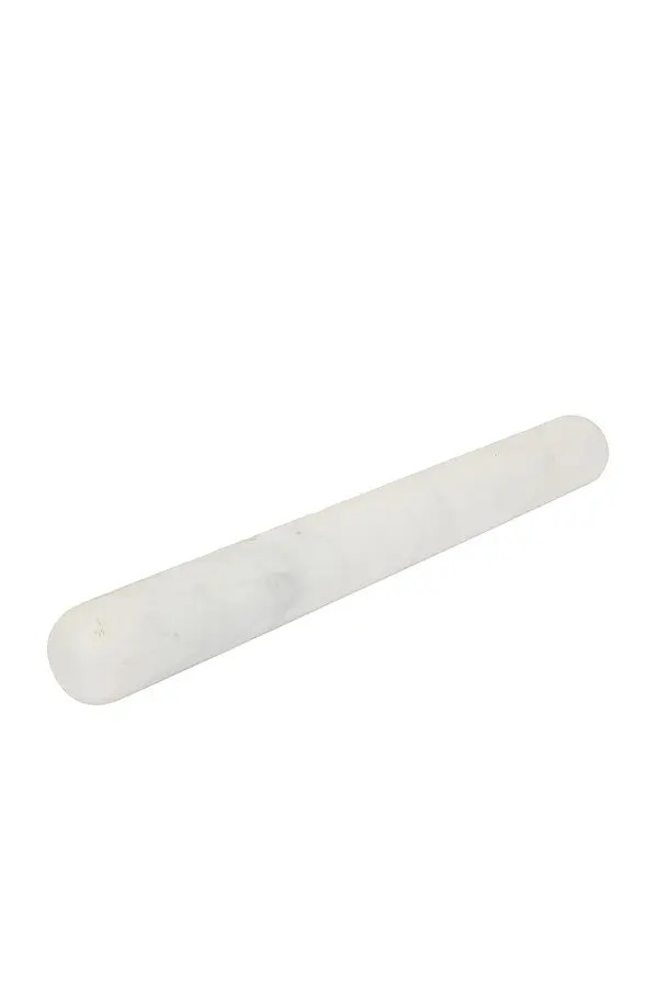 HAWKINS NEW YORK Simple Marble Rolling Pin - White