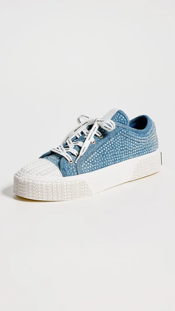 Marc Jacobs Crystal-embellished Sneakers