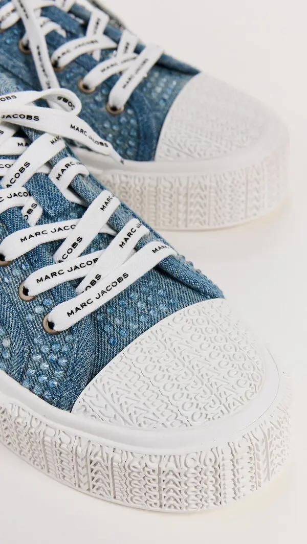 Marc Jacobs Crystal-embellished Sneakers