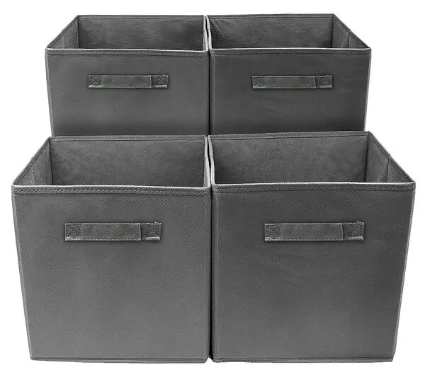 SORBUS 4-pack Storage Cubes - One-color