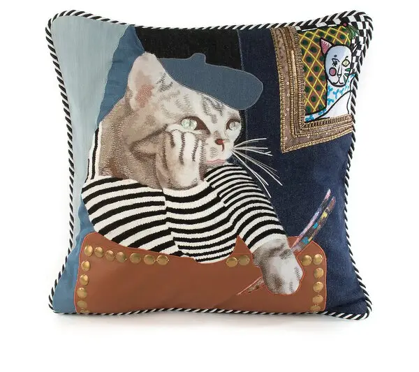MACKENZIE-CHILDS Pablo Picatsso Throw Pillow - One-color