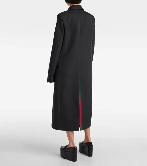 Gucci Double-breasted Wool Coat